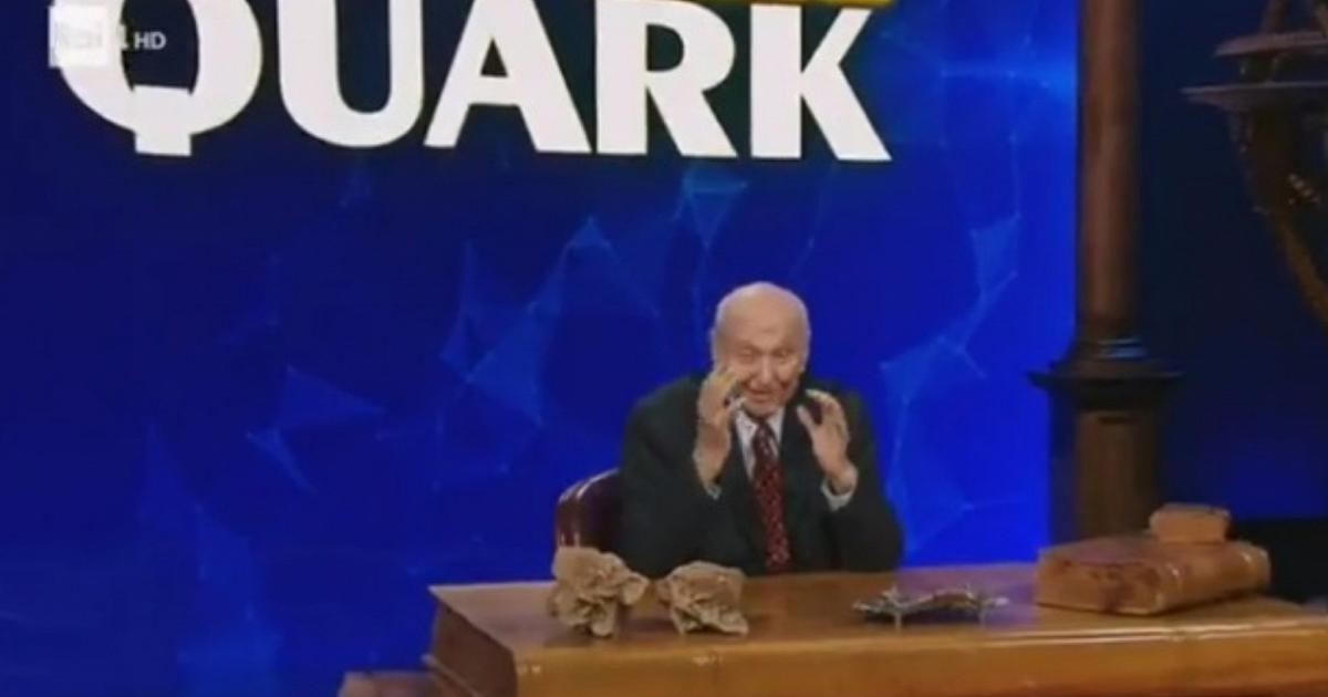 SuperQuark, Piero Angela come la Regina Elisabetta: "Sono 70 anni che ...