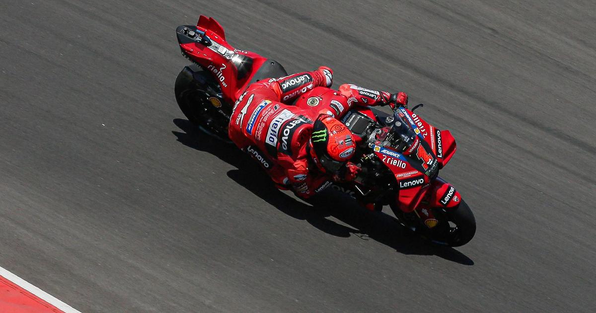 Martin cade al 13esimo giro, vince Bagnaia: il ducatista torna primo ...