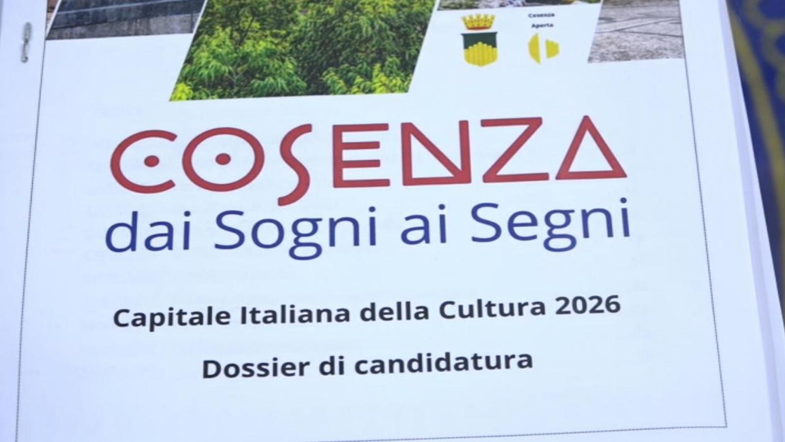 Cosenza si candida a Capitale della Cultura 2026